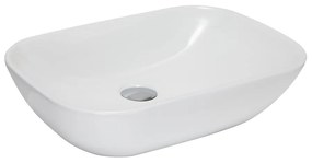 BPS-koupelny Deskové keramické umyvadlo Lago 51 (51x36 cm)