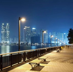 LED Solution Inteligentní LED solární veřejné osvětlení 15W Economy Barva světla: Studená bílá 8548