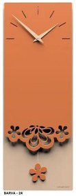 Designové hodiny 56-11-1 CalleaDesign Merletto Pendulum 59cm (více barevných variant) Barva terracotta(cihlová)-24