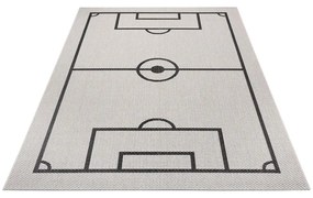 Krémový dětský koberec Ragami Playground, 80 x 150 cm