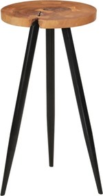 vidaXL Barový stůl ze špalku Ø 53 x 105 cm masivní akáciové dřevo [351792]