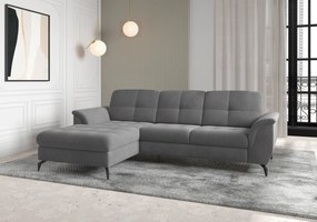 XXXLutz ROHOVÁ SEDAČKA, textil, šedá Sit & More - Sedací soupravy - 000144013318