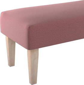 Dlouhá lavička 100x40cm barva fialová látka sametová