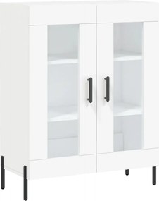 Skříň highboard bílá 69,5 x 34 x 180 cm kompozitní dřevo 3195739