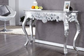 Luxusní toaletní stolek Veneto stříbrný