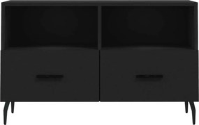 vidaXL TV skříňka 80 x 36 x 50 cm kompozitní dřevo [828989] Barva: bílá s vysokým leskem