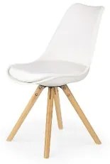 Halmar Jídelní židle K201 bílá