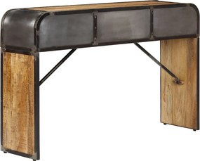 Příborník 120 x 30 x 75 cm masivní mangovníkové dřevo 247805