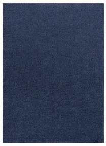 koberec SOFTY, Jednotný, Jednobarevný, tmavě modrá velikost 280x370 cm | krásné koberce cz