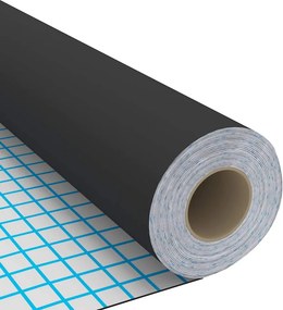 Samolepící tapeta na nábytek černá 500 x 90 cm PVC 146123