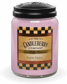 Candleberry Candle svíčka Purple Peony, 624 g
