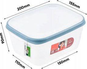 Keeeper Krabička na jídlo, box na potraviny, FRANCO, 1,8L