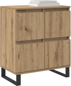 Servírovací skříň 2 ks Artisanový dub 60 x 35 x 70 cm 3394546