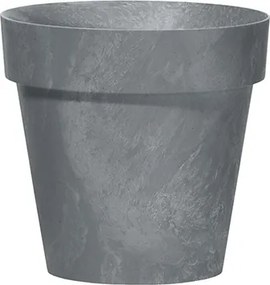 PRO Květináč CUBE BETON EFFECT marengo 40cm