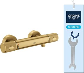 Grohe Precision Feel - Termostatická sprchová baterie, kartáčovaný Cool Sunrise 34790GN0