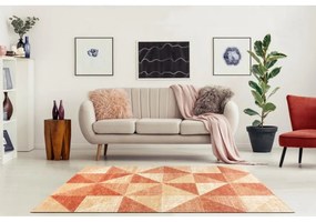 Kusový koberec Feel terakotový 160x220cm