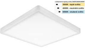 Top Light -LED Stropní svítidlo REVIT LED/24W/230V 3000/4000/6500K 30x30 cm bílá