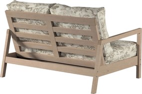 Potah na pohovku IKEA  Lillberg 2-místná nerozkládací barva hnědá látka vzorované
