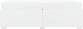Rám postele Bílá 200 x 200 cm PVC 3399251