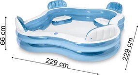 Nafukovací bazén se sedátky INTEX 56475NP