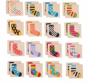 Bigjigs Toys Ponožkové pexeso / od 18 měsíců