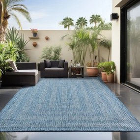 Venkovní kusový koberec Zagora 4511 blue 140 x 200 cm
