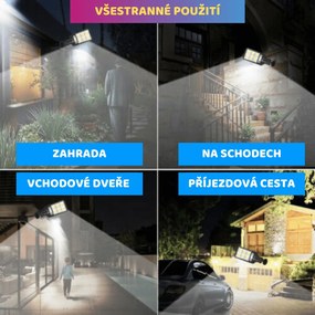 LightPro Solární LED světlo venkovní