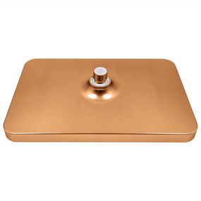 Rea, Obdélníková dešťová sprcha REA JS-032 Brushed Copper, REA-P0397