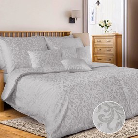 Povlečení Veba BOHEMA Ornament III hedvábná šedá Velikost: 140x220 cm + 70x90 cm