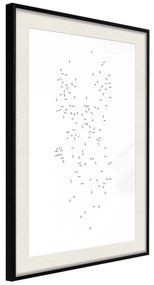 Artgeist Plakát spoj si mě Velikosti (šířkaxvýška): 40x60, Finální vzhled: Černý rám s paspartou