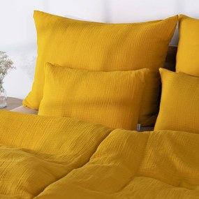 Celoroční mušelínové povlečení Honey - GOTS Velikost: 140 x 200 + 70 x 90
