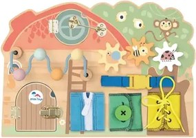 2Kids Toys Activity board Domeček se zvířátky / od 3 let