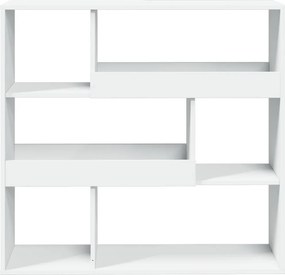 Dělící stěna bílá 100 x 33 x 94,5 cm kompozitní dřevo 3309474