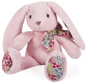 Doudou Histoire d´Ours Plyšová zvířátka 20 cm 1 ks králíček růžový