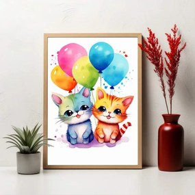 Plakát - Kočičí radost