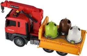 TEDDIES Auto technických služeb 27 cm / Plast / Na setrvačník / Světlo