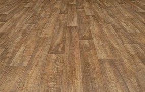 BEAUFLOR PVC podlaha - lino AMBIENT Stock Oak 39M - tmavé dřevo ŠÍŘKA: 4 m, POUŽITÍ: Zátěžové