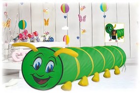 Dětský tunel STONOŽKA zelený