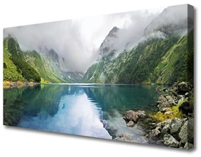 Obraz na plátně Hora Jezero Krajina 120x60 cm