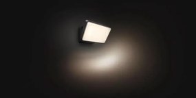 PH 8719514382763 Hue LED White Venkovní nástěnný reflektor Philips Welcome 8719514382763 20,5W 2600lm 2700K IP44 24V černý, stmívatelný - PHILIPS (915005731602)