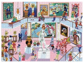 Galison Puzzle Psí galerie 1000 dílků