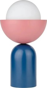 Osram - Stolní lampa DECOR BOWL 1xE14/25W/230V modrá/růžová