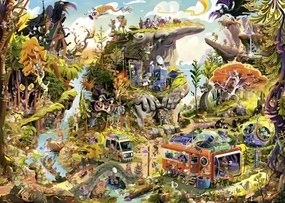 HEYE Puzzle Severské příběhy / 2000 dílků / 97 x 69 cm