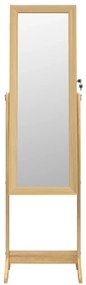 Zrcadlová šperkovnice s LED světly volně stojící - Default Title