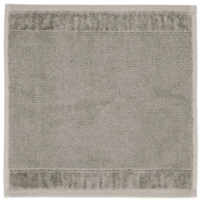 Bambusový ručník 30 x 30 cm šedo-hnědý