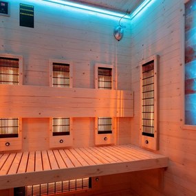 BPS-koupelny Infrasauna Relax  153x110, 2-3 osoby