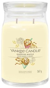 Yankee Candle vonná svíčka Signature velká Banoffee Waffle 567g