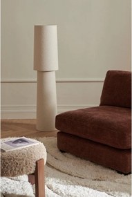Krémová stojací lampa z materiálu bouclé (výška 119 cm) Philo – Ellos Home