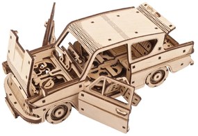 Ugears 3D dřevěné mechanické puzzle Harry Potter Létající Ford Anglia