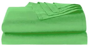 Bavlněné  prostěradlo zelené,  220x240cm